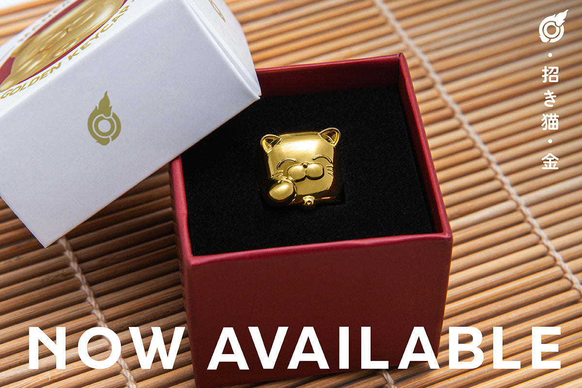 LOGA MANEKI-NEKO : The Golden Keycap – LOGA Official store