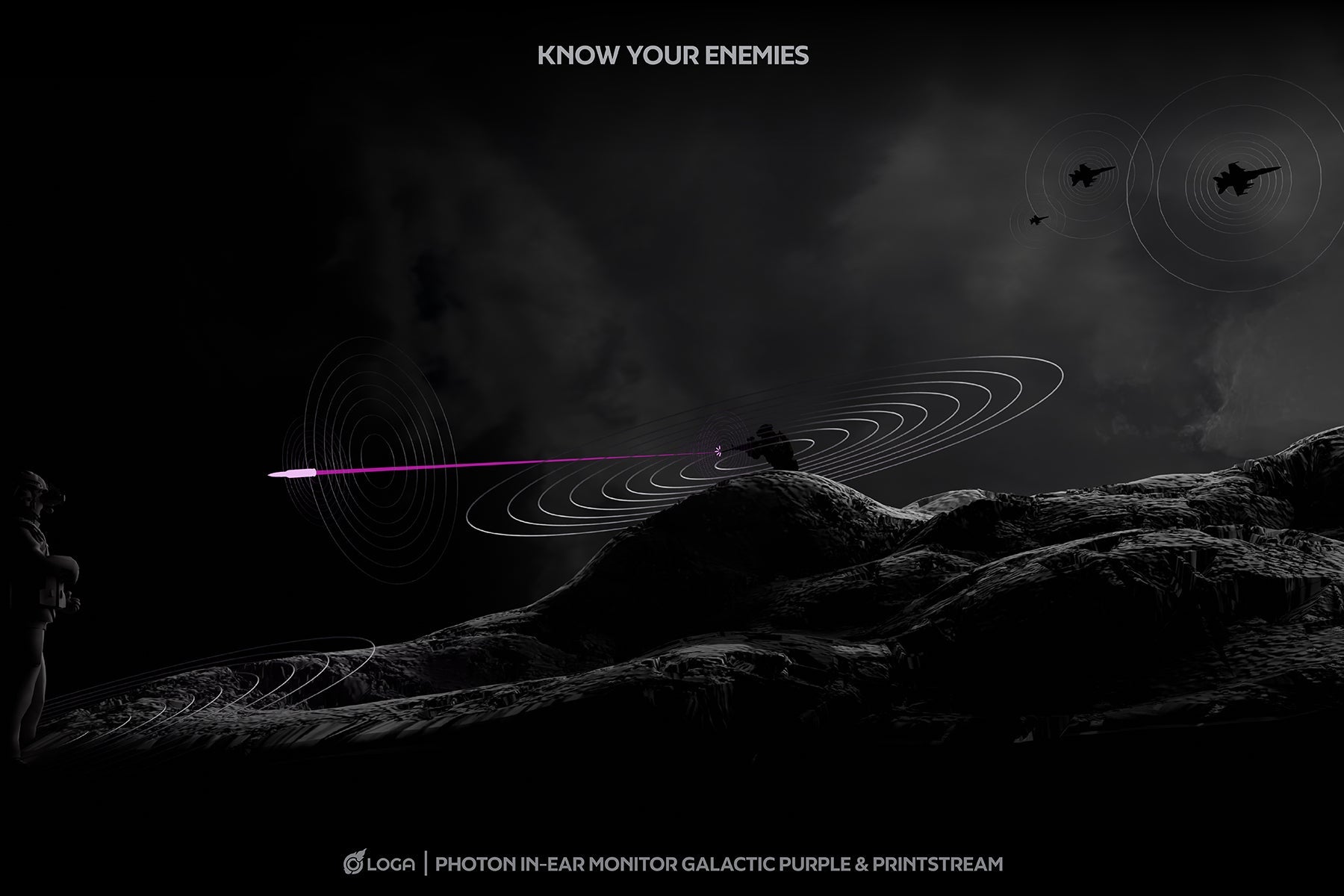 LOGA PHOTON : IN EAR MONITORS [ GALACTIC PURPLE ] – LOGA Official store