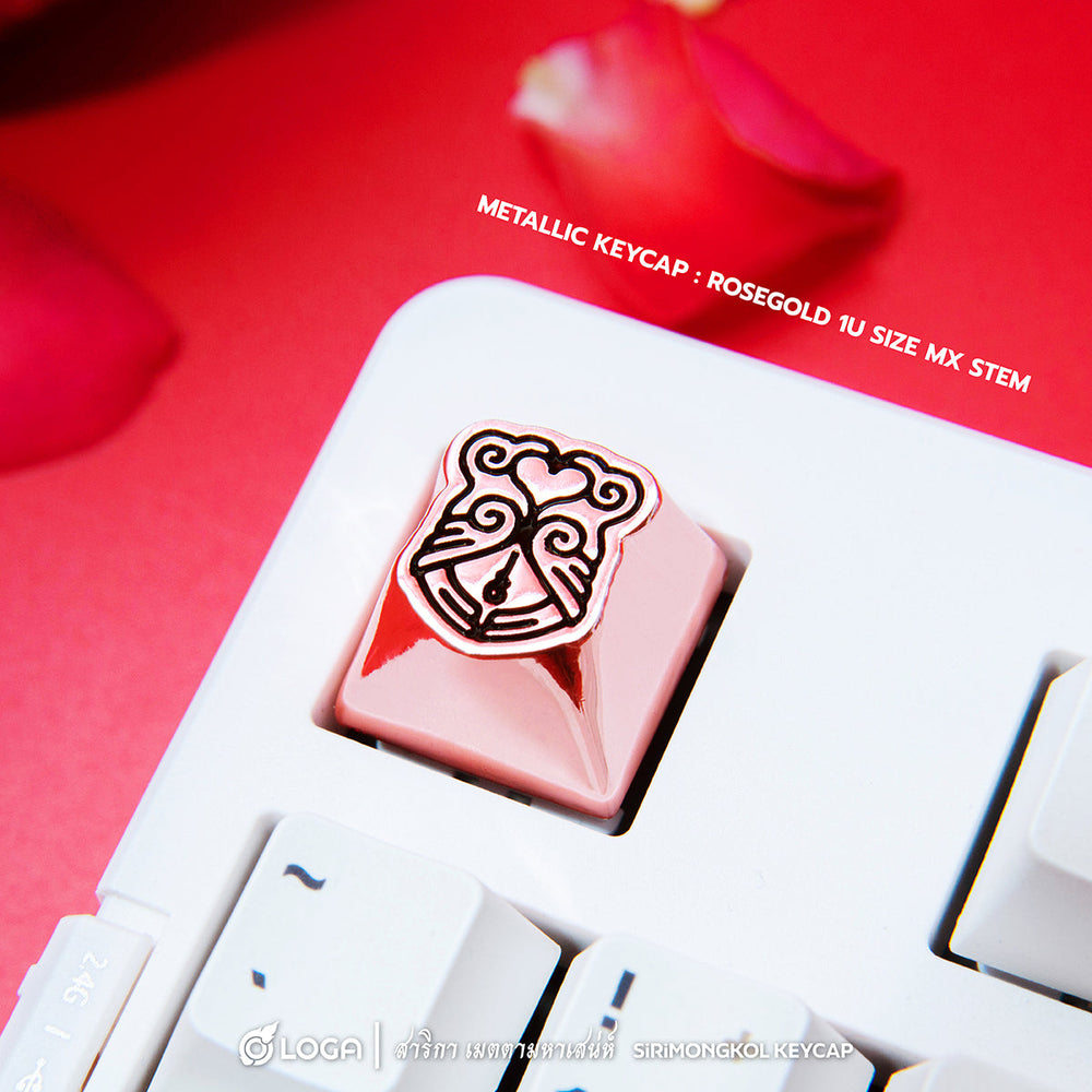 LOGA SIRIMONGKOL METALLIC KEYCAP SERIES : SARIKA – LOGA Official store